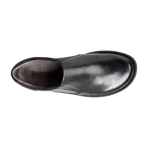 BORN NIGEL SLIP ON BLACK - MENS - Lamey Wellehan Shoes