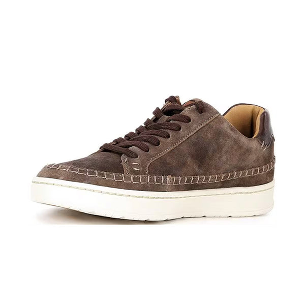 ALIGN VOYAGE LACE SNEAKER DARK BROWN - MENS - Lamey Wellehan Shoes