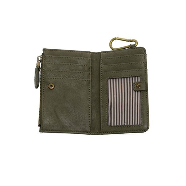 JOY SUSAN BOBBIE BIFOLD WALLET BASIL - Lamey Wellehan Shoes